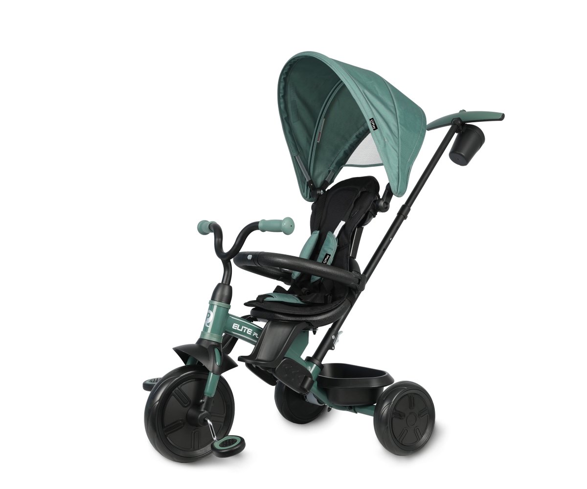 Qplay Rowerek Trójkołowy Elite Platinum Green - Qplay | Sklep EMPIK.COM