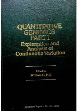 Quantitative Genetics Part 1 Explanation and Analysis of Continuous ...