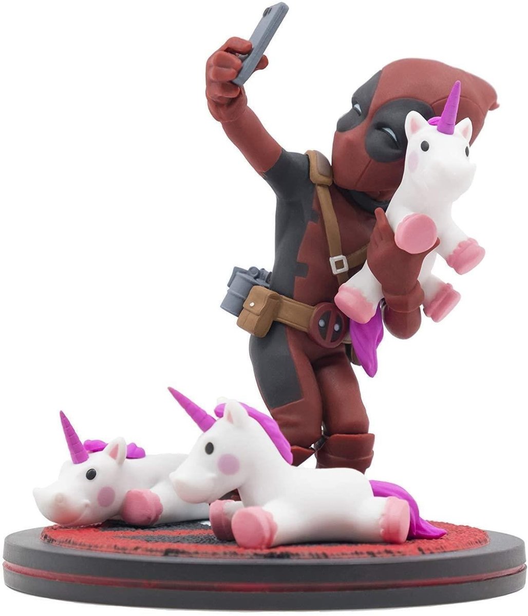 Quantum Mechanix, figurka Marvel Q-Fig - Deadpool #unicornselfie ...