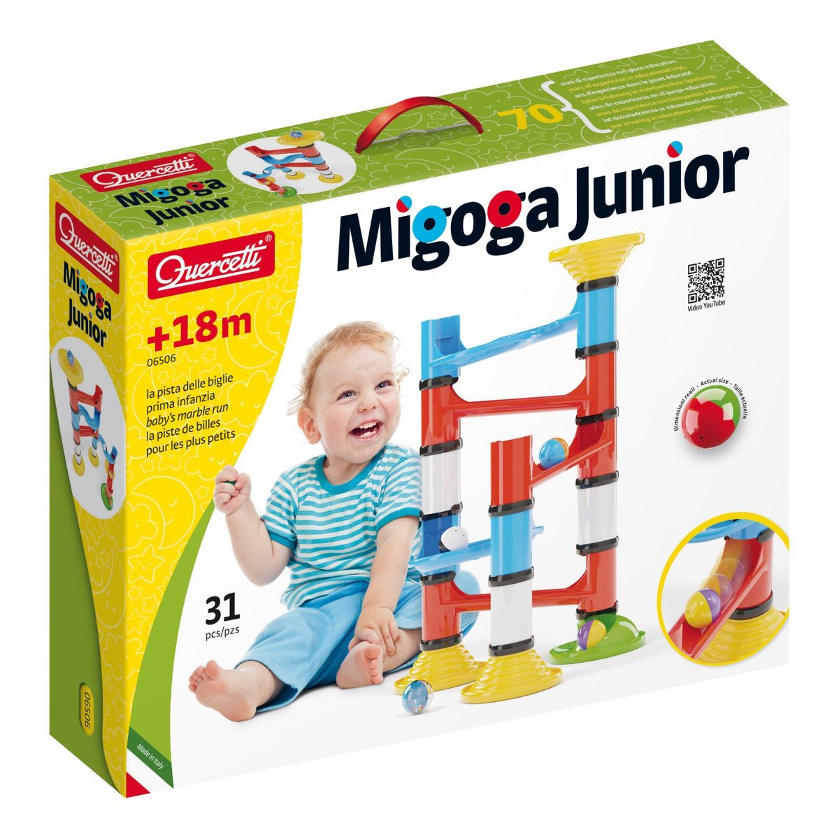 Quercetti - Migoga Junior (31 Pcs) - (Qu-6506) - Quercetti | Sklep EMPIK.COM