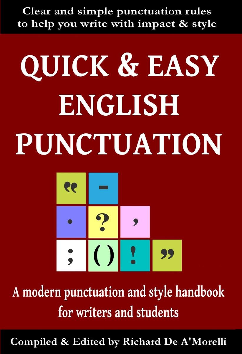 Quick & Easy English Punctuation - ebook epub - Richard De A'Morelli | Ebook Sklep EMPIK.COM