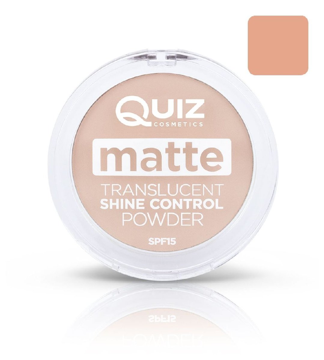 Quiz Cosmetics, Matte, matujący 02 Medium, SPF 15, 12 g | Sklep EMPIK.COM
