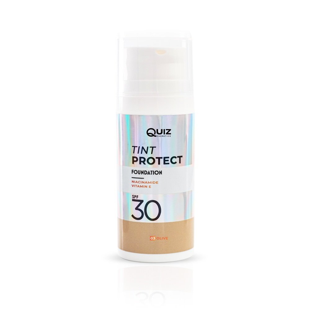 Quiz Cosmetics Tint Protect Foundation SPF30 lekki podkład wzbogacony ...