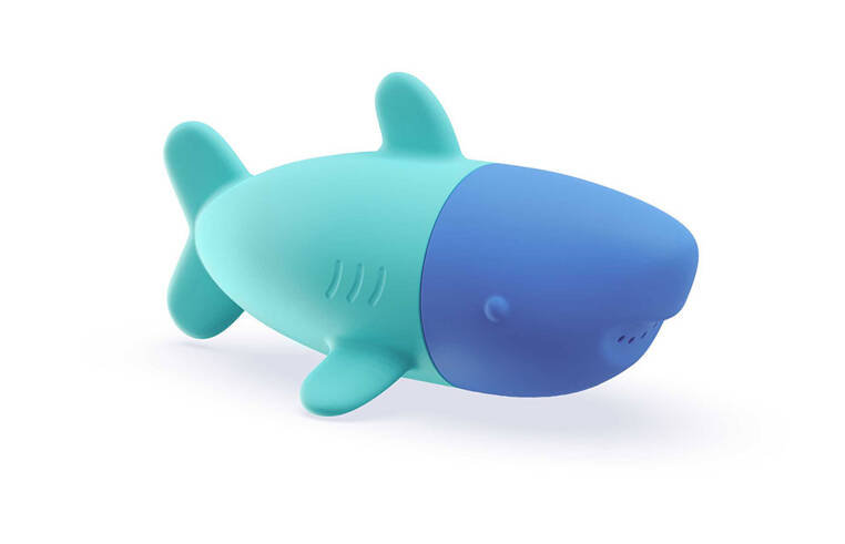 QUUT Silikonowa zabawka do kąpieli Squeezi Shark - Quut | Sklep EMPIK.COM