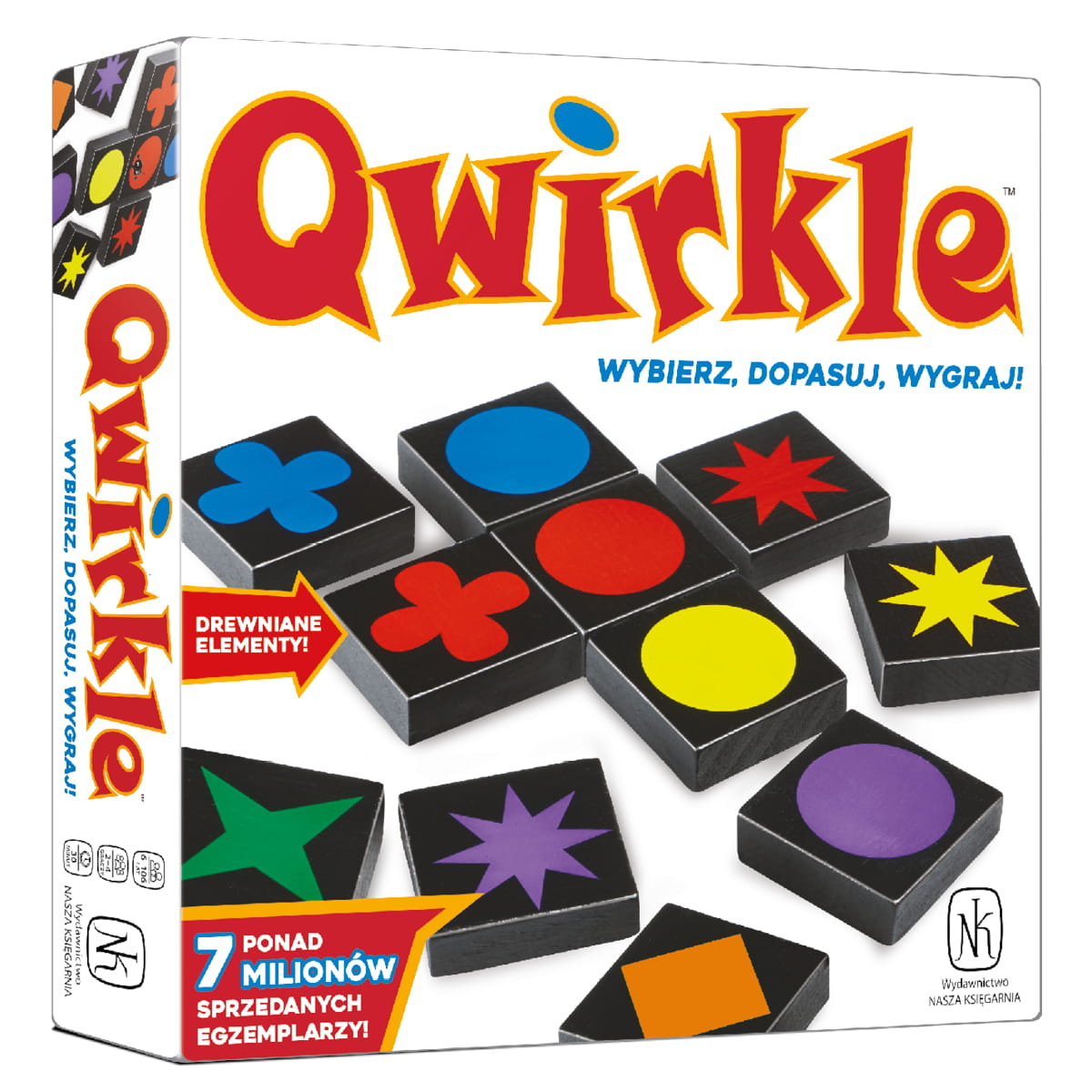 Qwirkle, gra planszowa, Nasza Księgarnia - Nasza Księgarnia | Sklep EMPIK.COM