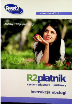 R2płatnik system płacowo-kadrowy RESET 2 - Opracowanie zbiorowe | Książka w Empik