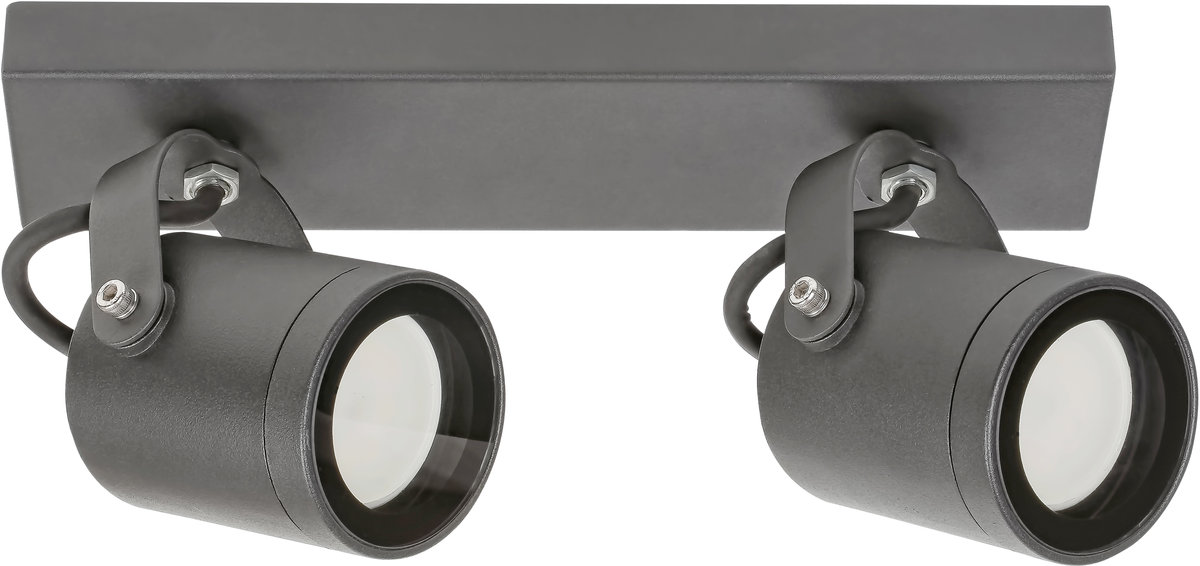 Rabalux Elva lampa podsufitowa zewnętrzna 2x35W LED antracyt 7930 ...