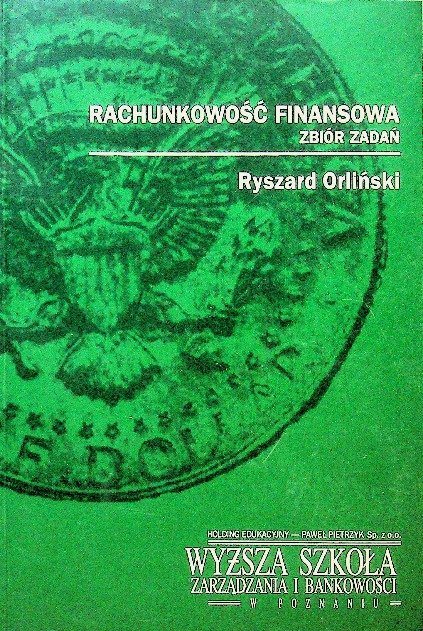Rachunkowość Finansowa Zbiór Zadań - W opisie | Książka w Empik