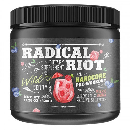 Radical Riot American Supps 340 grams Zombie Cherry | Sklep EMPIK.COM