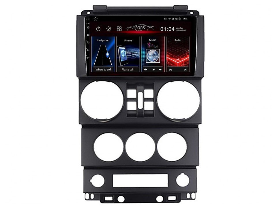 Radio Android FS-Max4 Jeep Wrangler Rubicon 4/32 CarPlay Android Auto ...