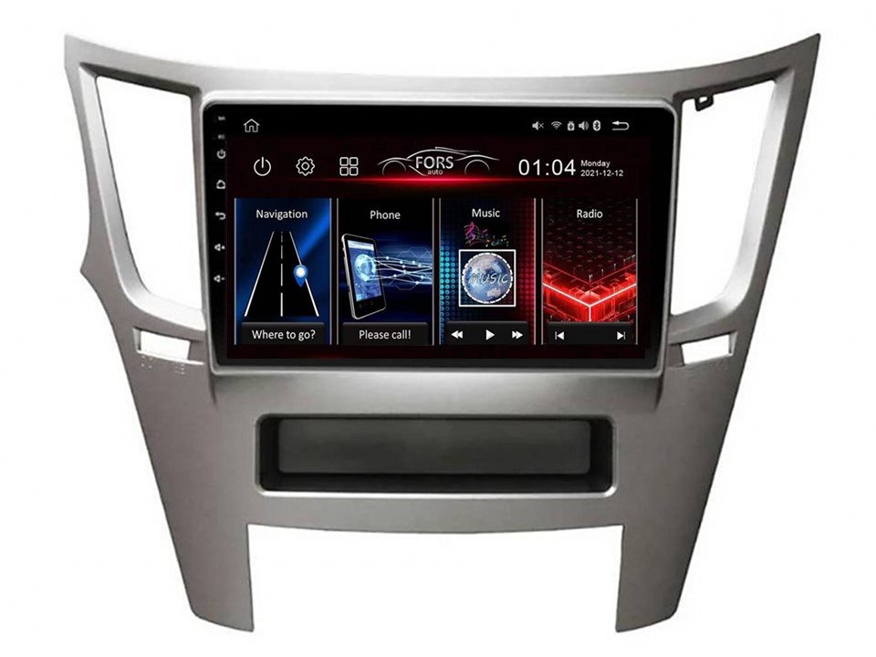 Radio Android FS2-Pro Legacy Outback 2010+ 2/32 CarPlay Android Auto 8 ...