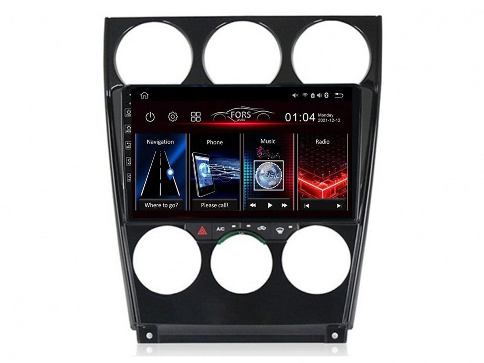 Radio Android FS4-Max Mazda 6 Atenza 4/32 Carplay AndroidAuto 2K DSP ...