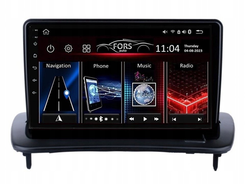 Radio Android M400 Volvo S40, C30, C70 2004-2013 - FORS.AUTO ...