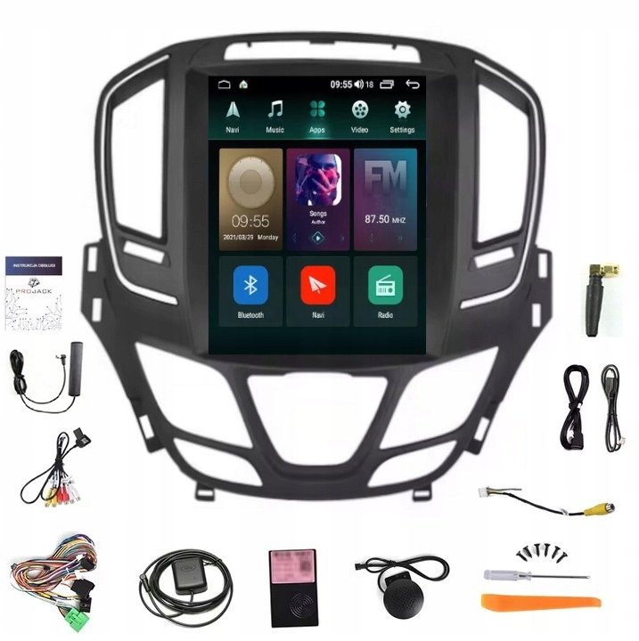 RADIO ANDROID OPEL INSIGNIA 2014-2018 CARPLAY WIFI USB 6/128GB MODEM ...