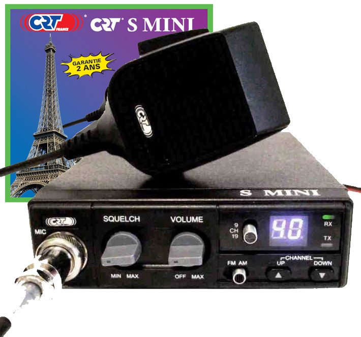 Radio Cb Crt S-Mini Am Fm Wersja Export - CRT | Motoryzacja EMPIK