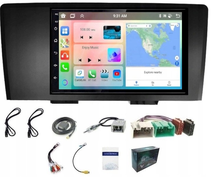 RADIO GPS ANDROID BLUETOOTH VOLVO XC70 S60 V70 2000-2004 CARPLAY 4GB 64GB - Projack ...