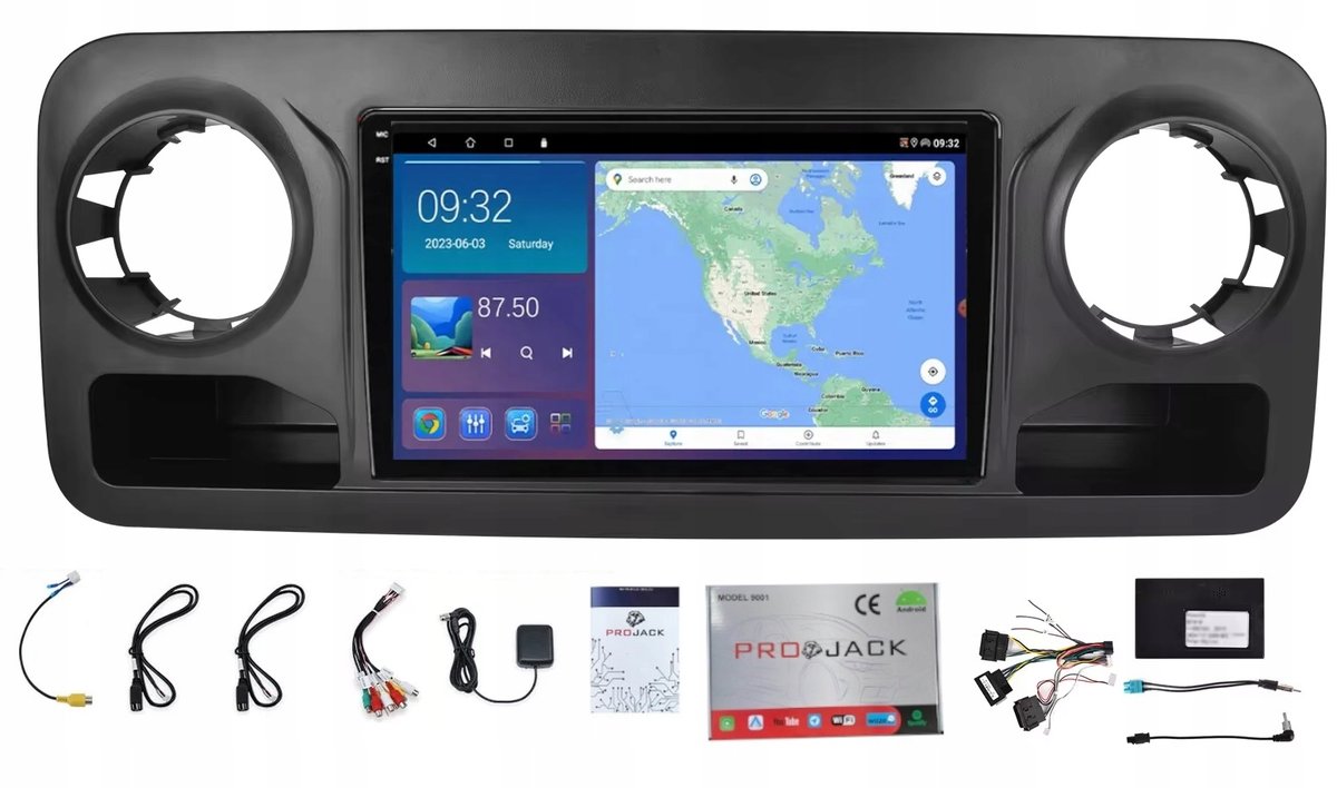 Radio Gps Android Mercedes Sprinter 3 W907 W910 Carplay Wifi Usb Bt 4 ...