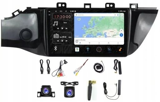 RADIO NAWIGACJA CARPLAY GPS ANDROID BT KIA RIO 2011-2019 6GB 128GB SIM ...