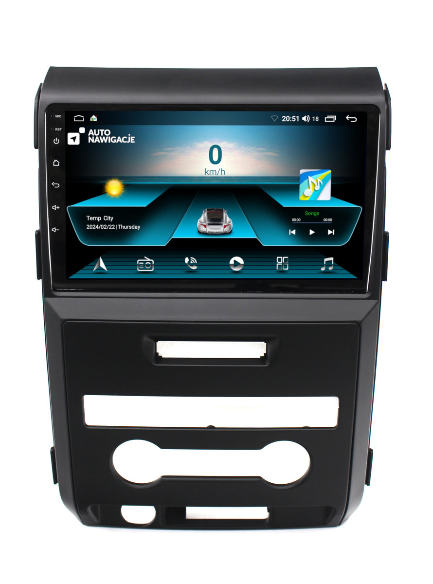 RADIO NAWIGACJA FORD F150 RAPTOR 2008-2014 ANDROID 2/64 GB - Inna marka ...