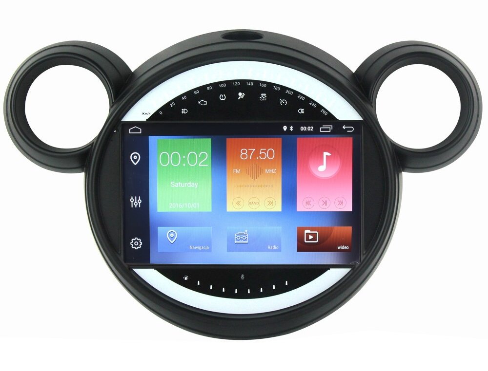 Radio Nawigacja Gps Bmw Mini Cooper 2011-2014 Android - Inna marka ...