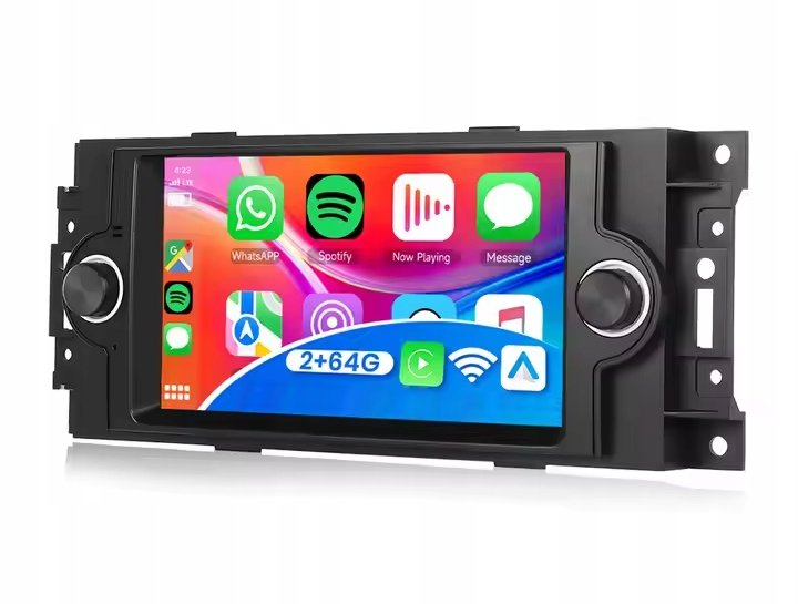 RADIO NAWIGACJA GPS DODGE STRATUS 2002-05 ANDROID 2GB 64GB - Inna marka ...