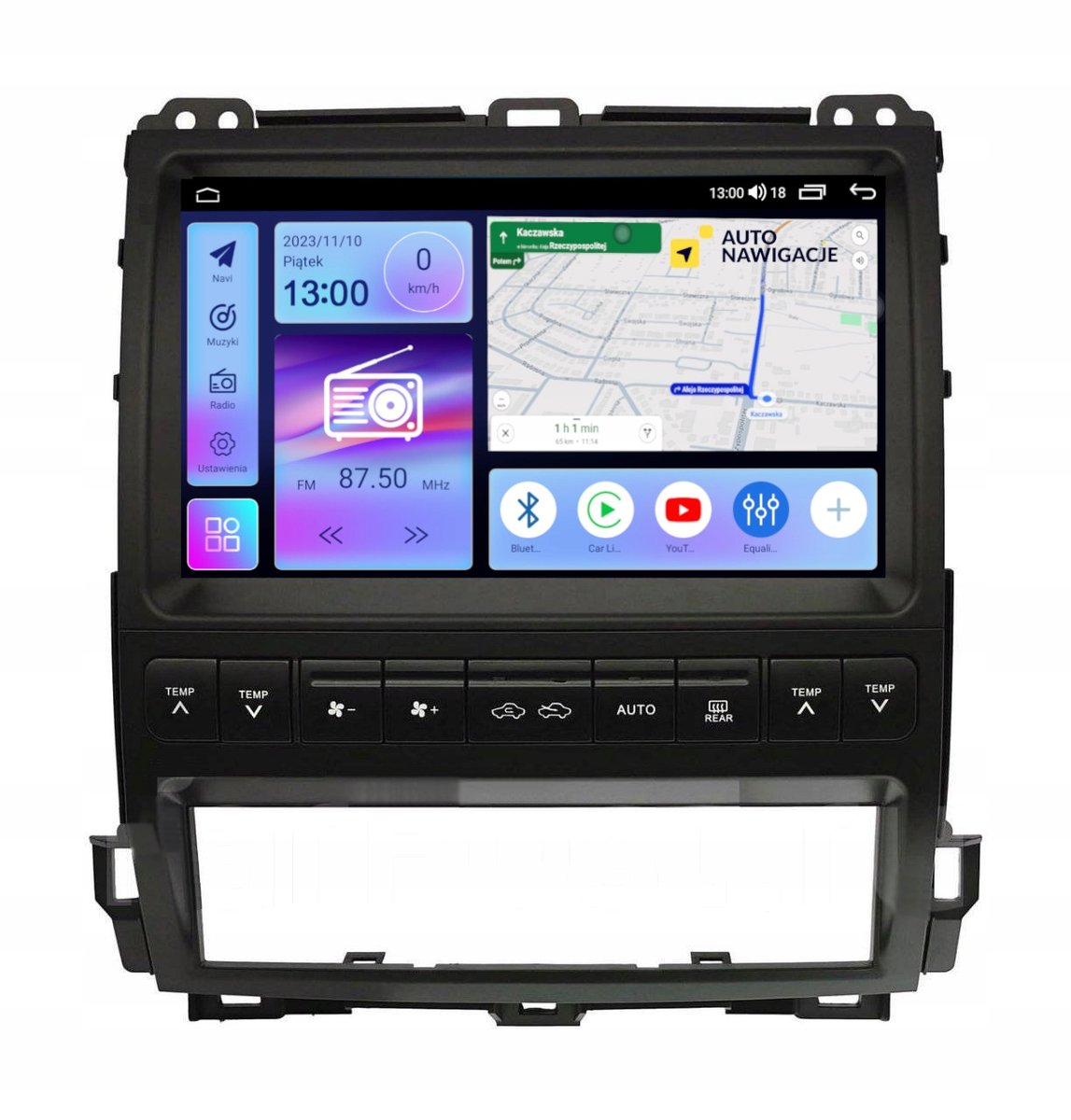 RADIO NAWIGACJA GPS LEXUS GX470 2002-2010 ANDROID - Inna marka ...