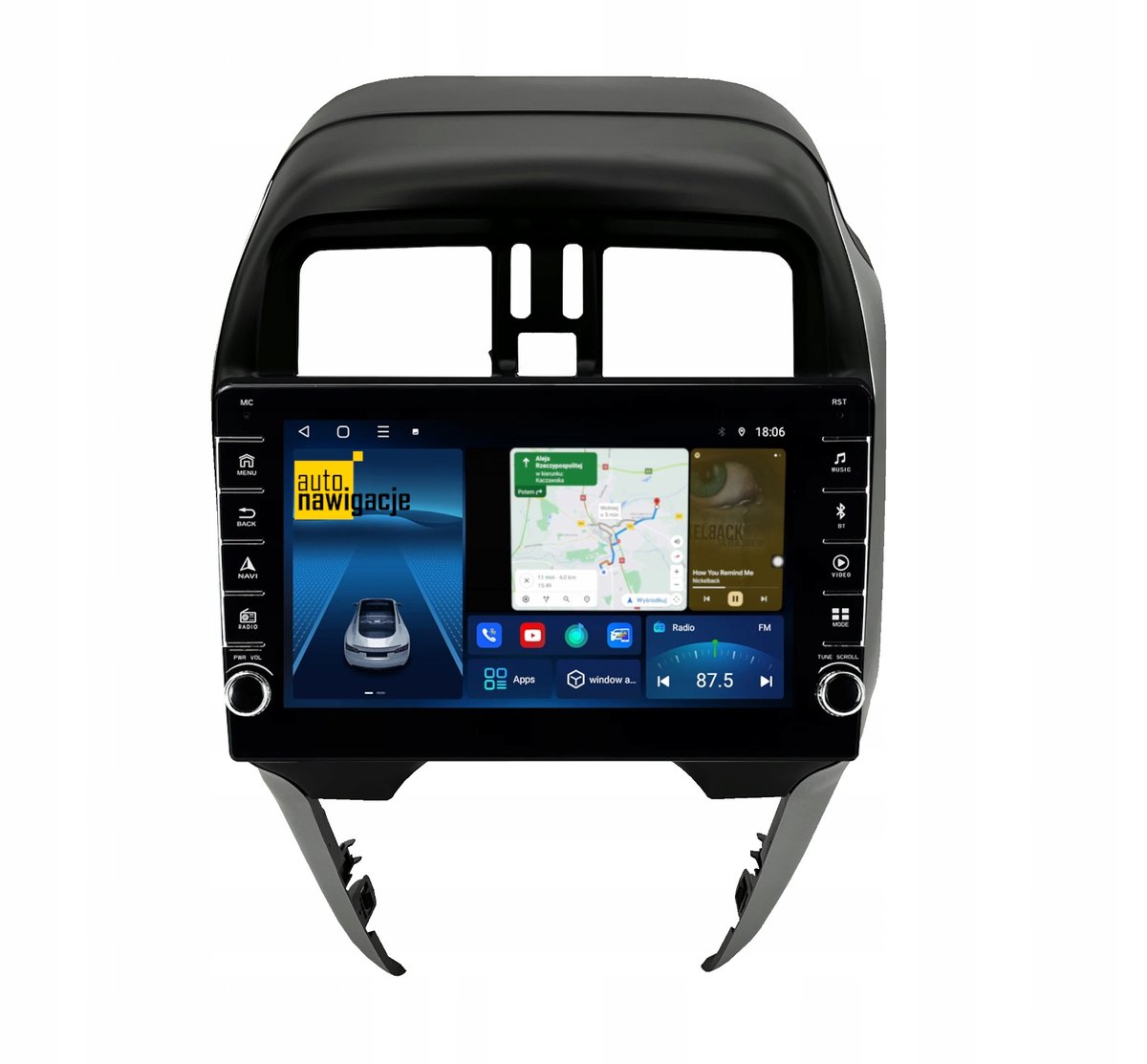 RADIO NAWIGACJA GPS NISSAN VERSA 2011-2020 ANDROID - Inna marka ...