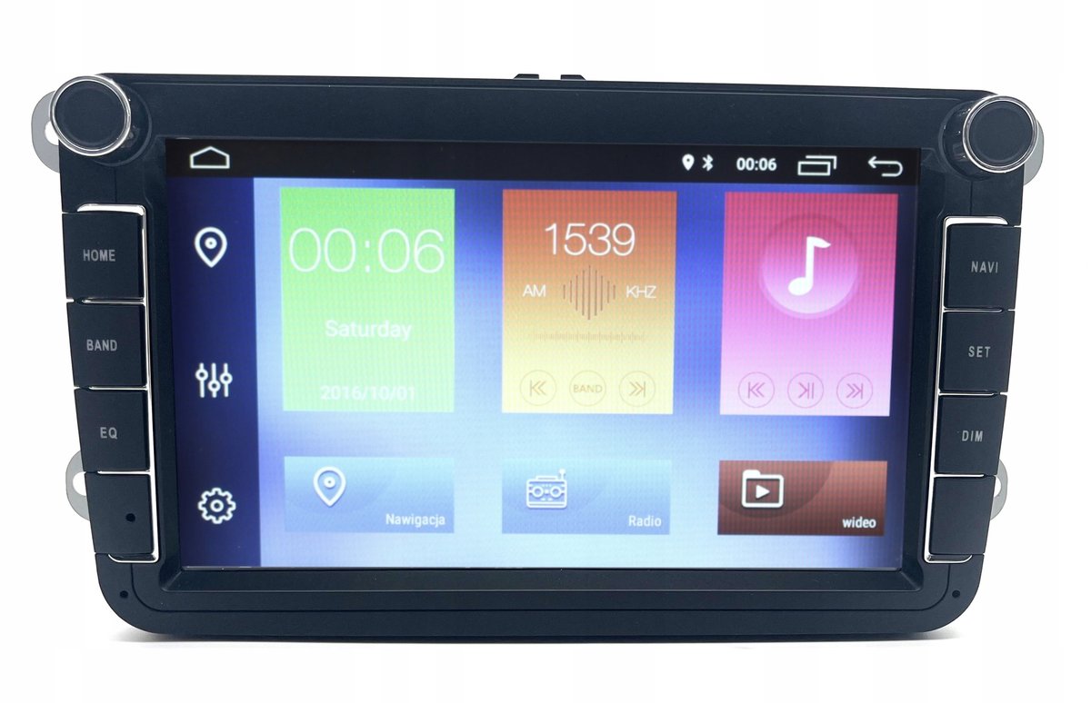 Radio Nawigacja GPS Volkswagen Sharan 2005-2014 Android - Inna marka ...