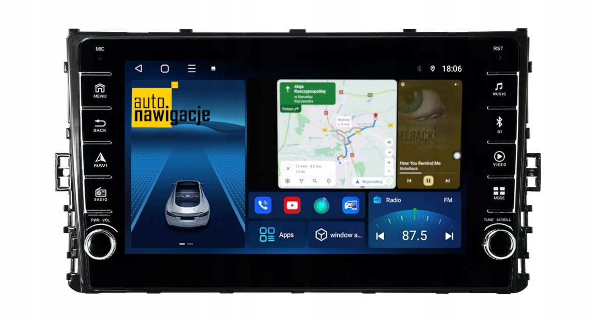 RADIO NAWIGACJA GPS VOLKSWAGEN T-ROC 2018+ ANDROID - Inna marka | Motoryzacja EMPIK