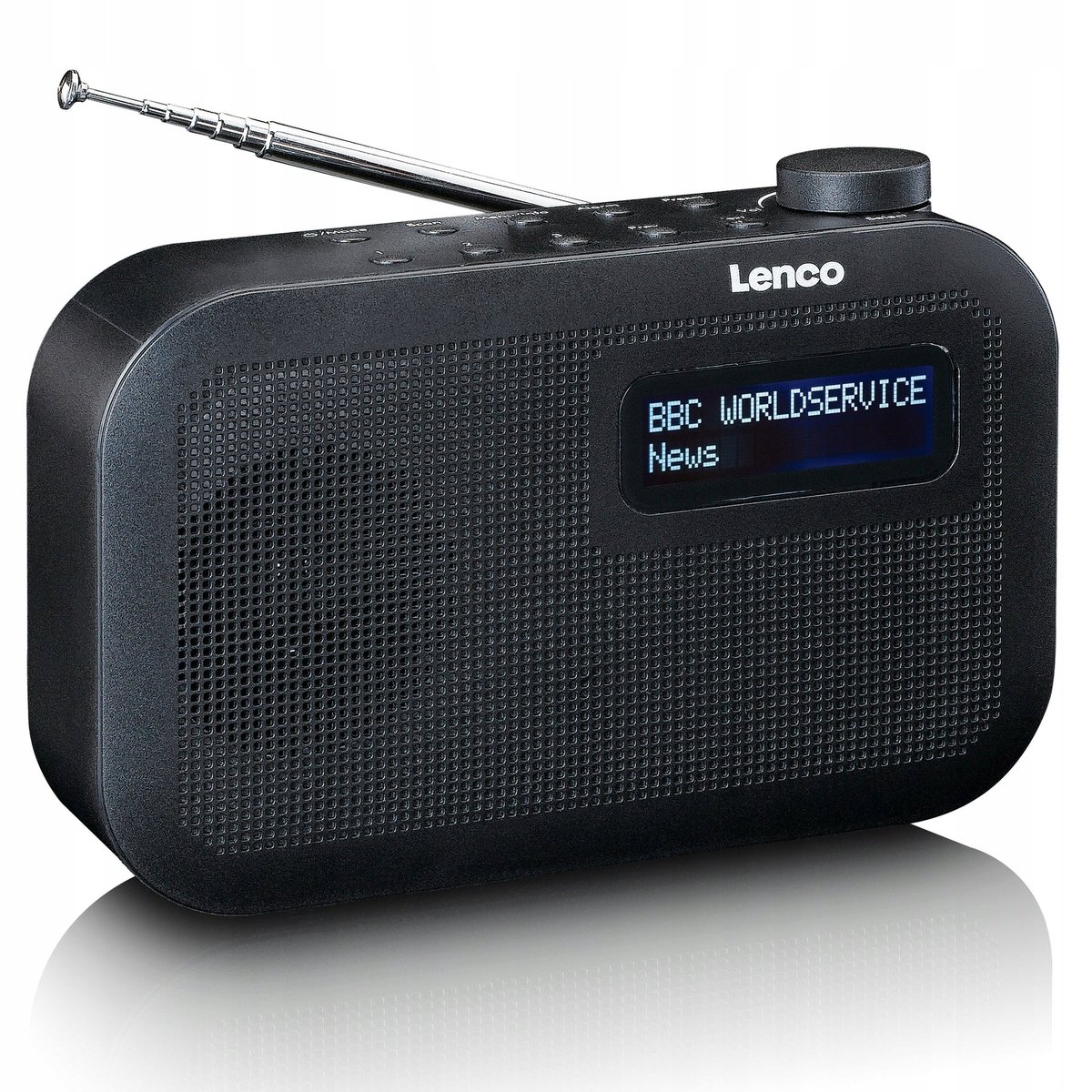 RADIO PRZENOŚNE KOMPAKTOWE CYFROWE DAB+ FM BLUETOOTH BATERYJNE 230V LCD - Lenco | Sklep EMPIK.COM