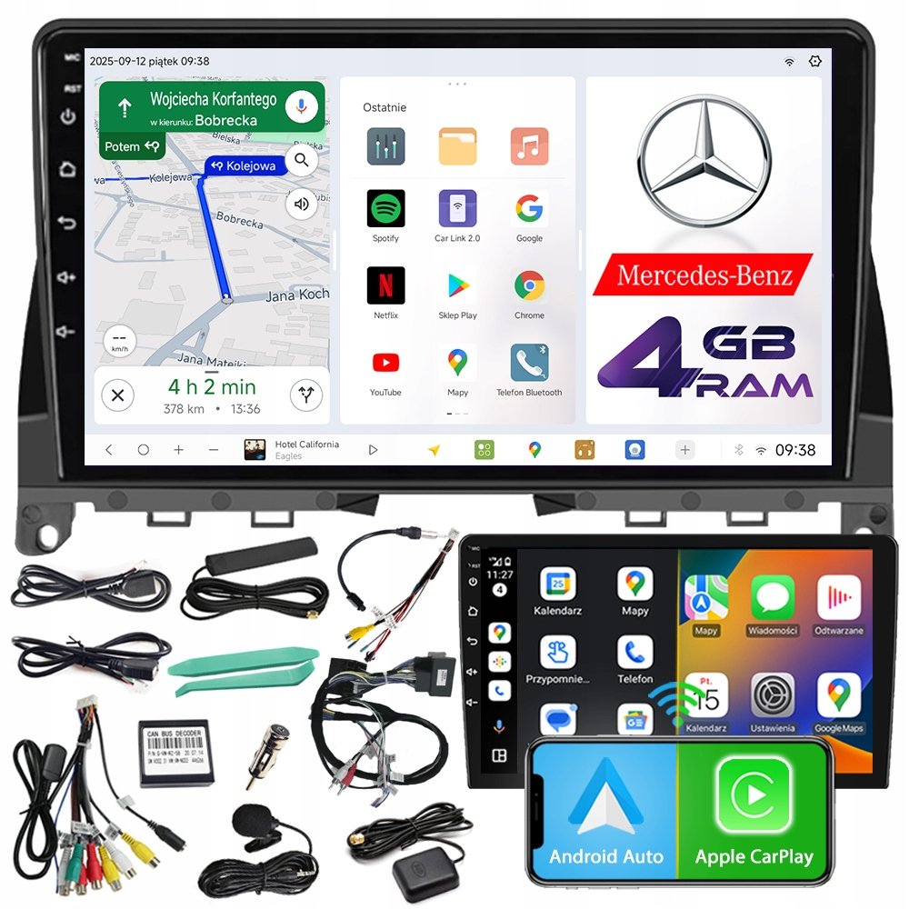 W204 Android Radio