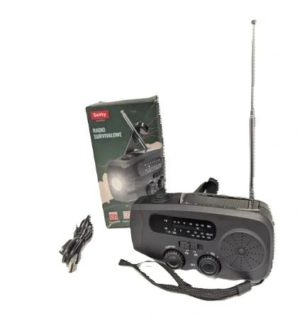 Radio survivalowe FM Setty MD-086 - Setty | Sklep EMPIK.COM