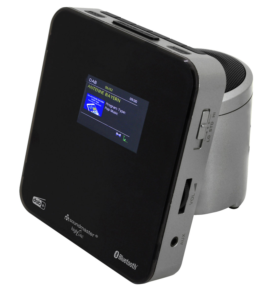 Radiobudzik Dab+ Fm Usb Bluetooth Microsd 2,4 Lcd - Soundmaster | Sklep ...