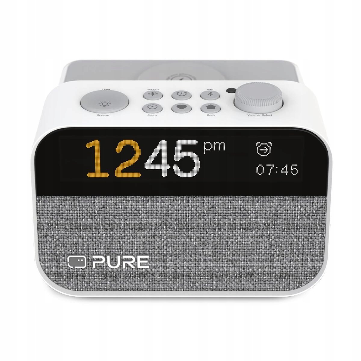Radiobudzik PURE Moment Charge Cottton Biały - Inna marka | Sklep EMPIK.COM