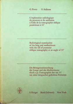 Radiological examination of the lung and mediastinum withe the aid of ...