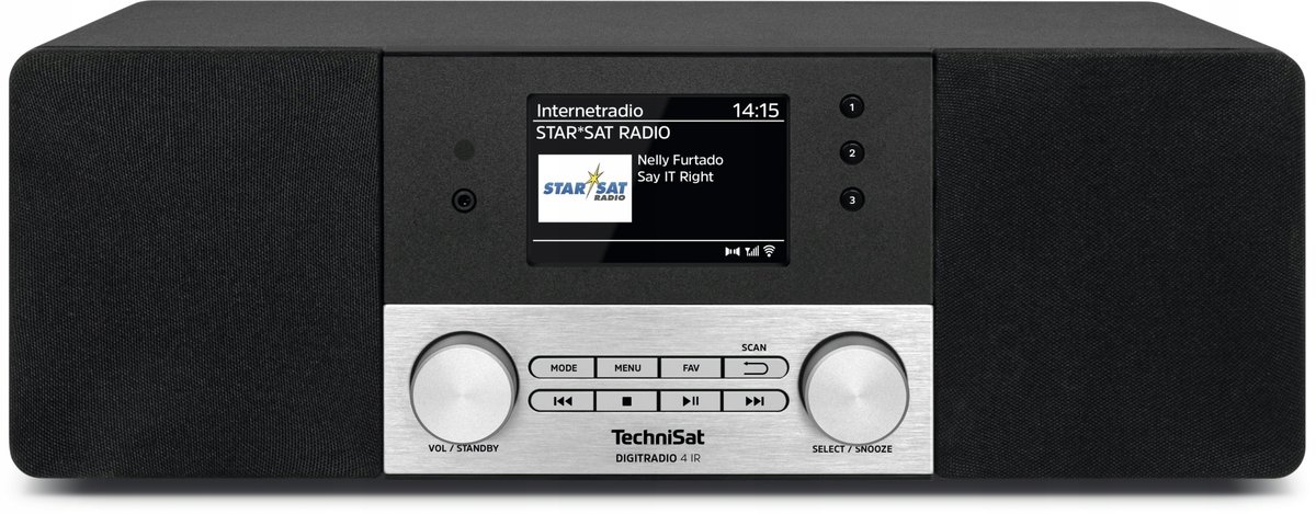 Radioodbiornik TechniSat DigitRadio 4 IR Radio FM DAB+ USB Bluetooth Wi ...