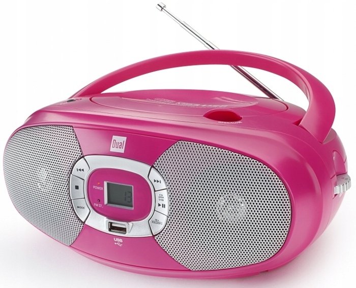 Radioodtwarzacz DUAL P 390 CD Mp3 USB AUX BOOMBOX RADIO PRZENOŚNE ...