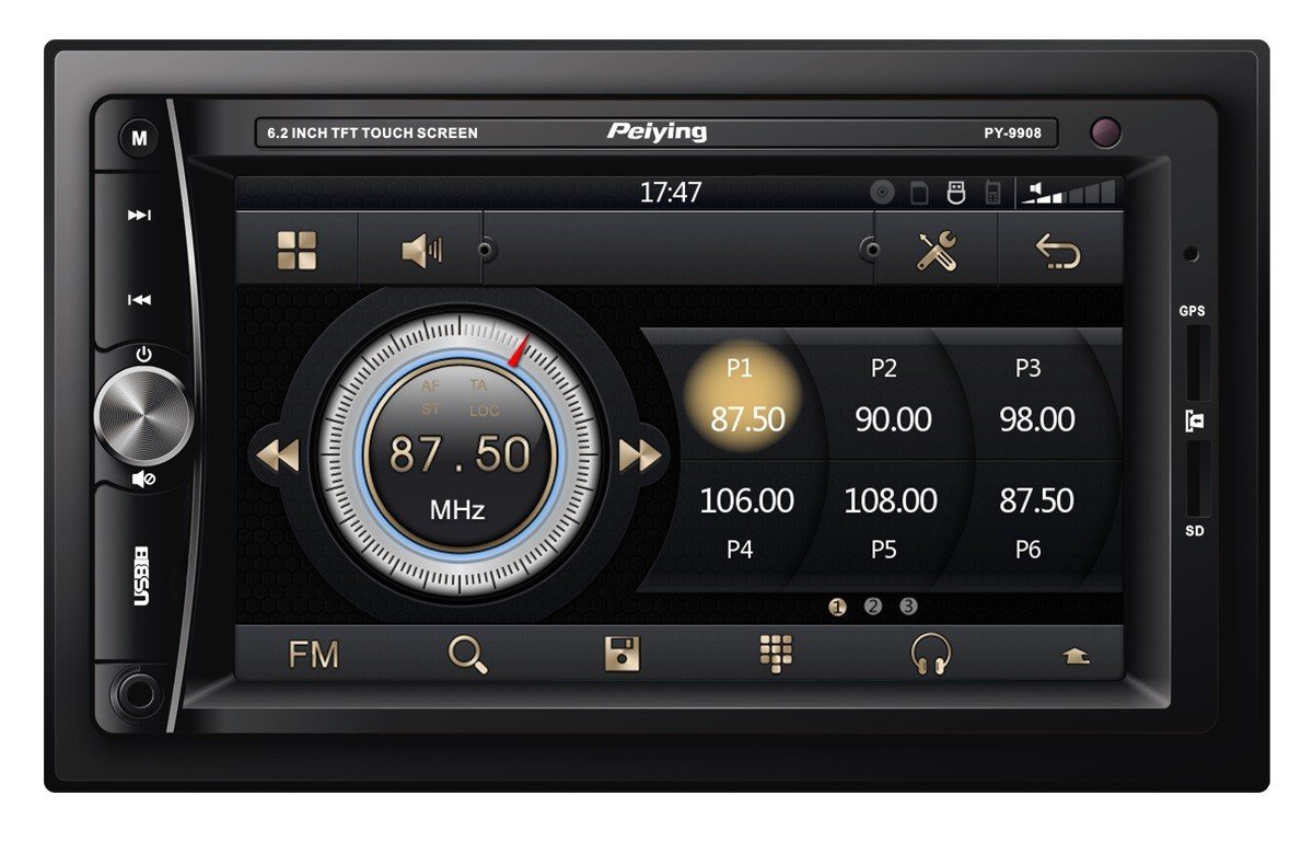 Radioodtwarzacz samochodowy PEIYING Alien PY9908.1 - Peiying ...