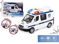Radiowóz z otwieranymi drzwiami światło, dźwięk - ADAR - Adar | Sklep EMPIK.COM