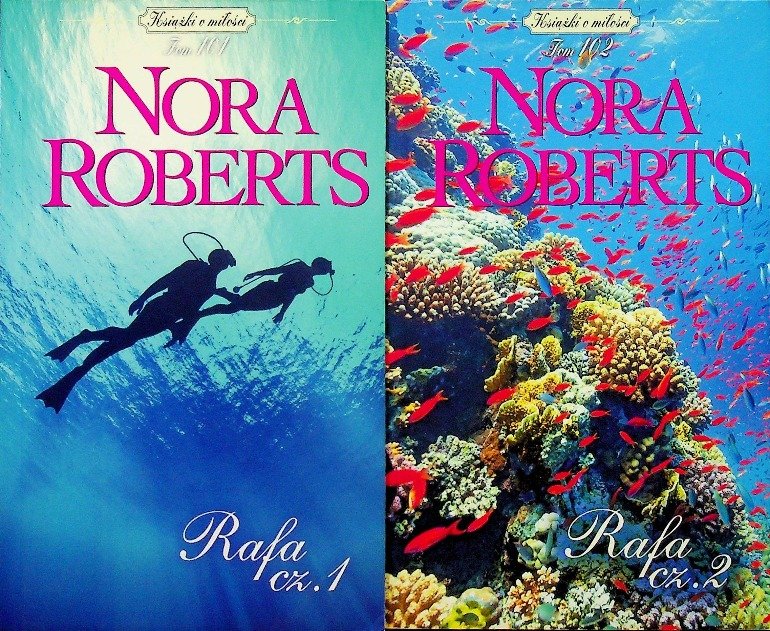 Rafa Tom 101 i 102 Część 1 i 2 - Nora Roberts | Książka w Empik
