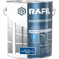 RAFIL CHLOROKAUCZUK 0,75L NIEBIESKI RAL5005 EMALIA POŁYSK - Rafil ...
