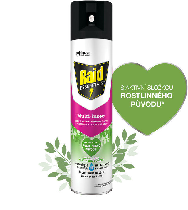Raid przeciwko karaluchom, komarom, molom, mrówkom, muchom, osom ...