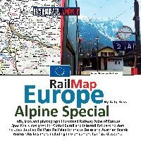 Rail Map Europe - Alpine Special - Ross Caty | Książka w Empik