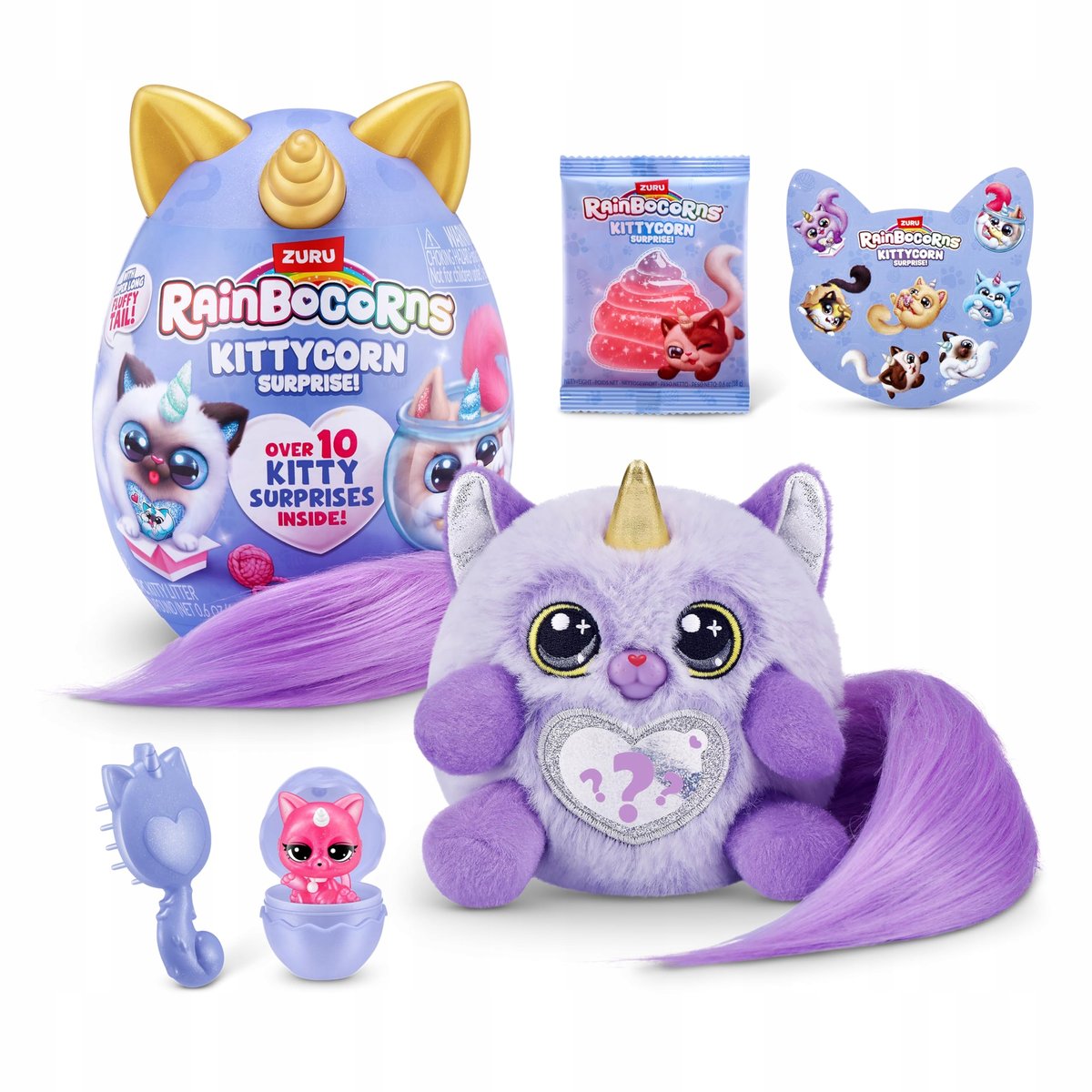 Rainbocorns 92104G Kittycorn Surprise, seria 3, Cat, Ragamuffin ...