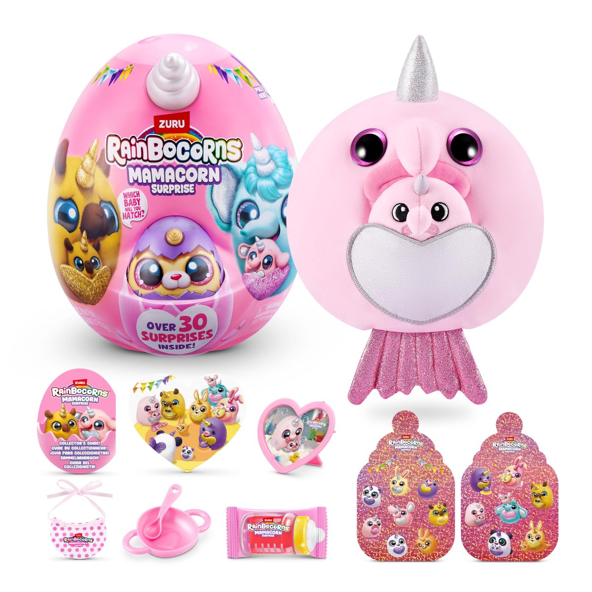 Rainbocorns MAMACORN Surprise-Series 1-Plush Medium Bolb Fish (ZURU ...