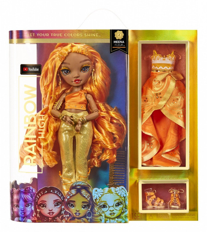 Rainbow High, CORE, lalka Fashion Doll, Meena Fleur - Rainbow High ...