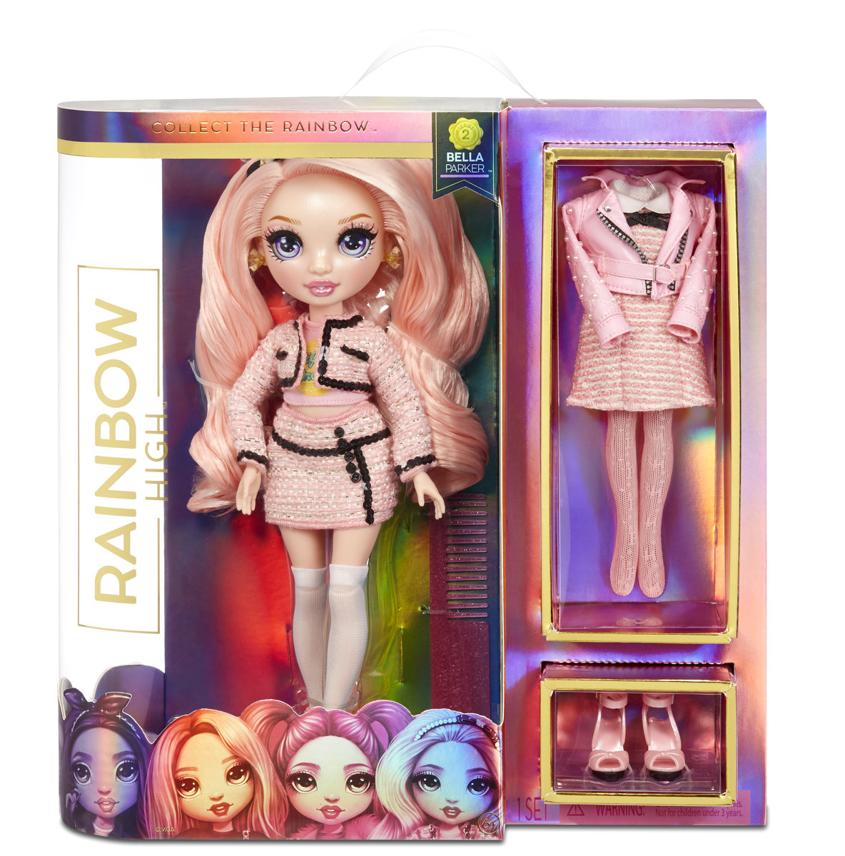 Rainbow High, lalka Fashion Doll- Pink - Rainbow High | Sklep EMPIK.COM