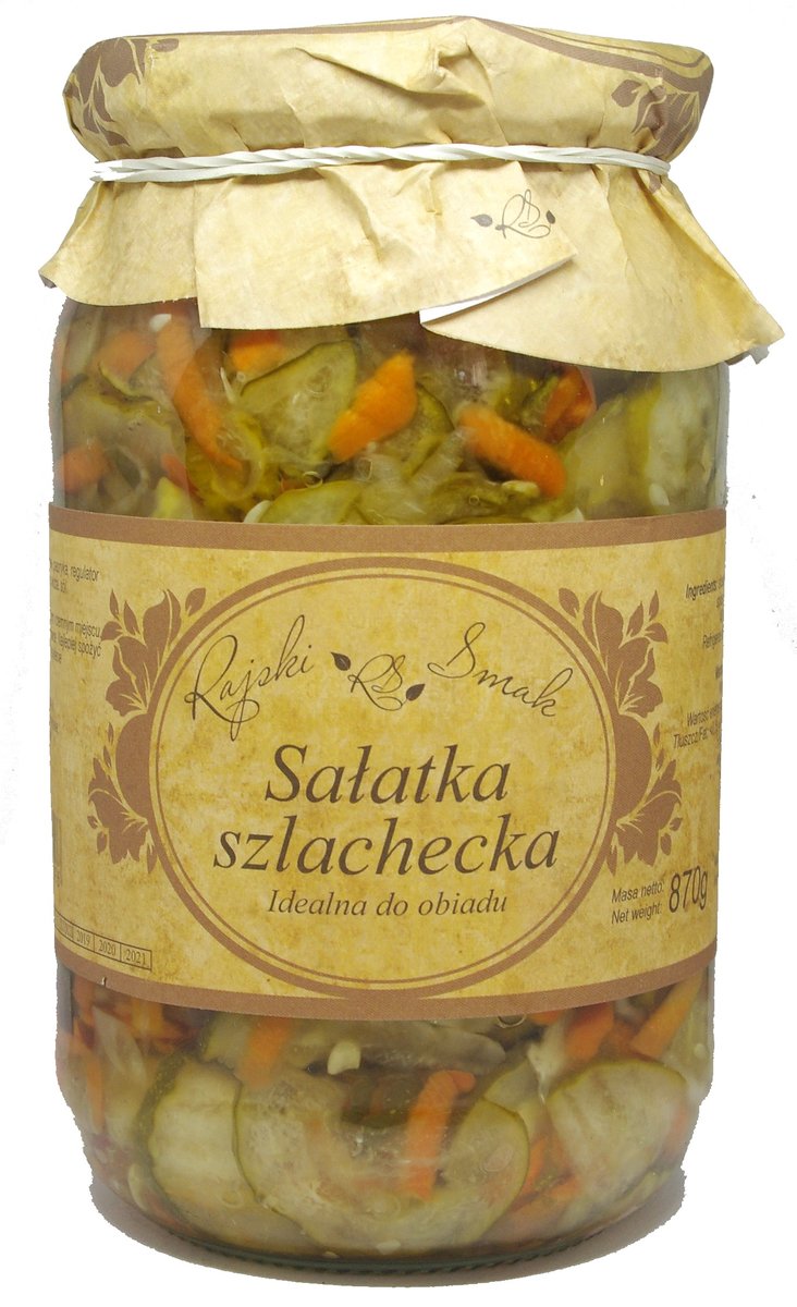 RAJSKI SMAK Sałatka Szlachecka 870g - Rajski Smak | Sklep EMPIK.COM
