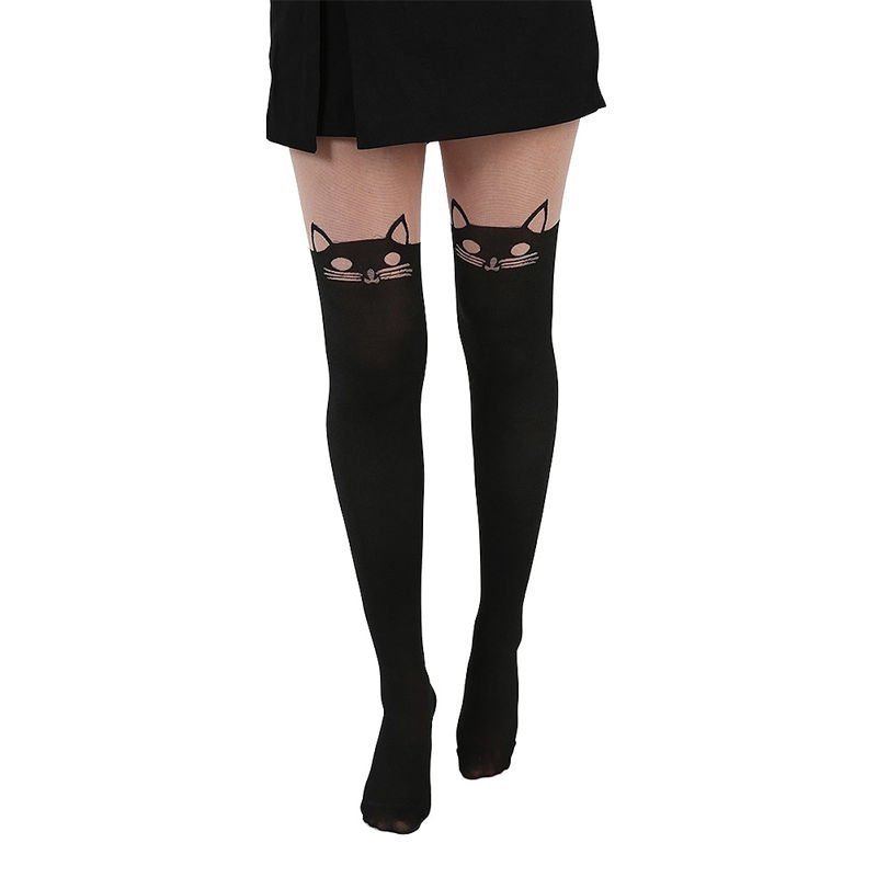 rajstopy KITTY CAT OVER THE KNEE - Inna marka | Moda Sklep EMPIK.COM