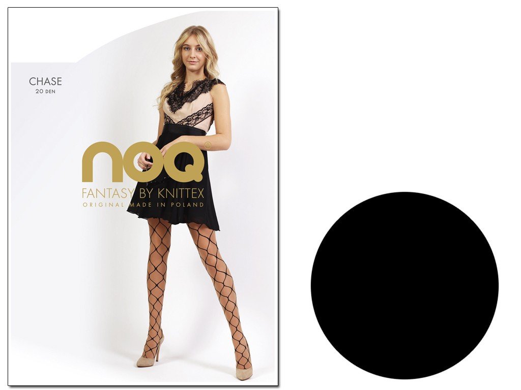 Rajstopy Wzorzyste Wzór Duża Kabaretka Nero 4 - KNITTEX | Moda Sklep ...